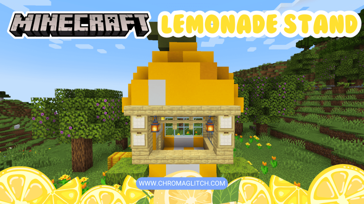 How to Build A Lemonade Stand in Minecraft – ChromaGlitch