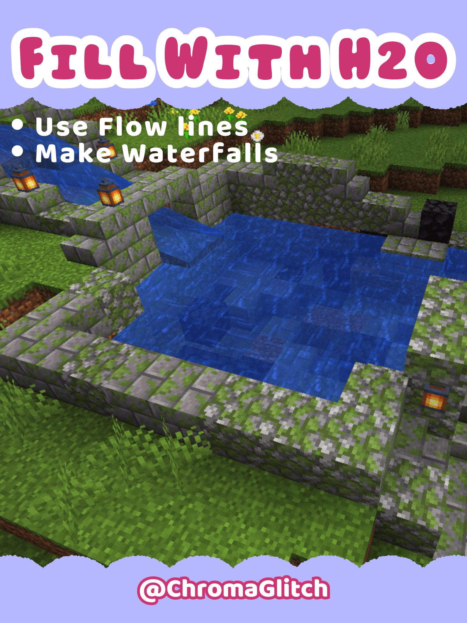 How to Build An Axolotl Pond in Minecraft – ChromaGlitch
