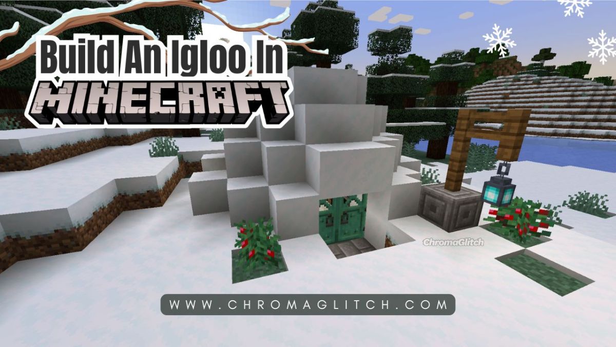 How to Build a Simple Split-Level Igloo in Minecraft – ChromaGlitch