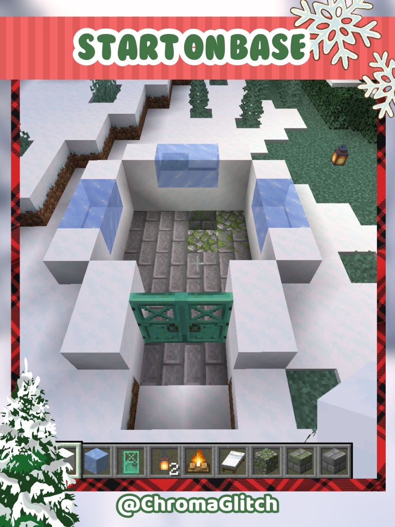 How to Build a Simple Split-Level Igloo in Minecraft – ChromaGlitch
