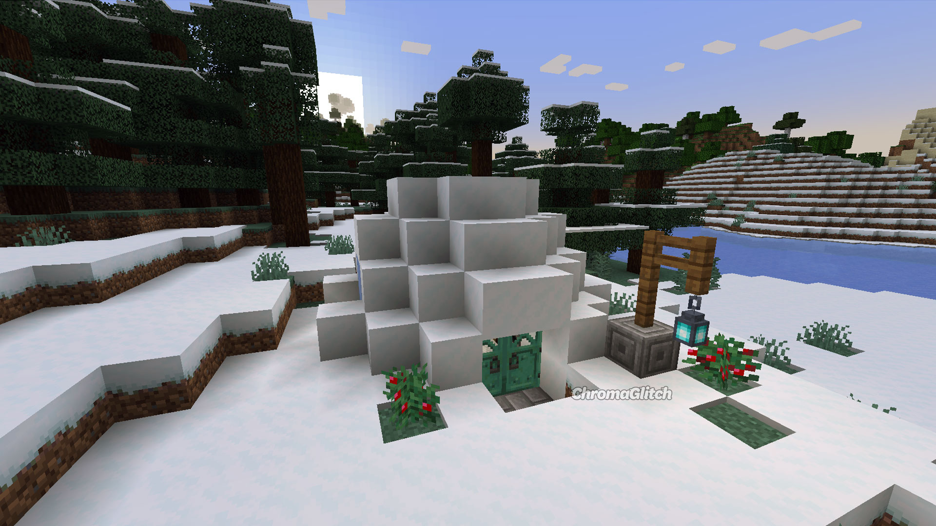 How to Build a Simple Split-Level Igloo in Minecraft – ChromaGlitch