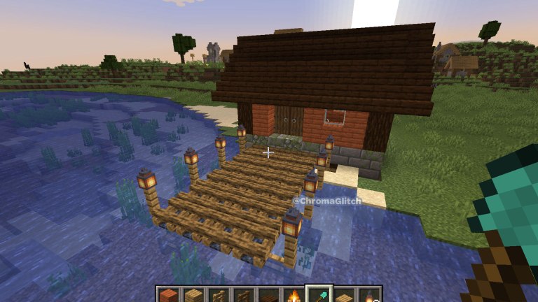 Build A Fisherman’s Starter Home in Minecraft – ChromaGlitch