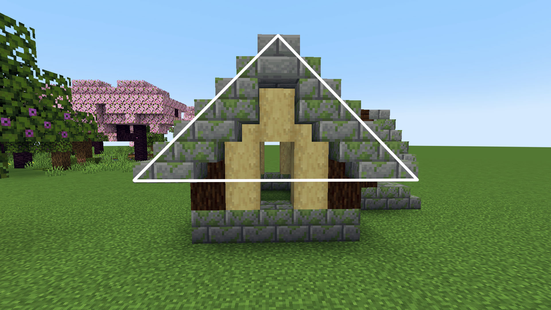 Minecraft Gable Roof Guide – ChromaGlitch