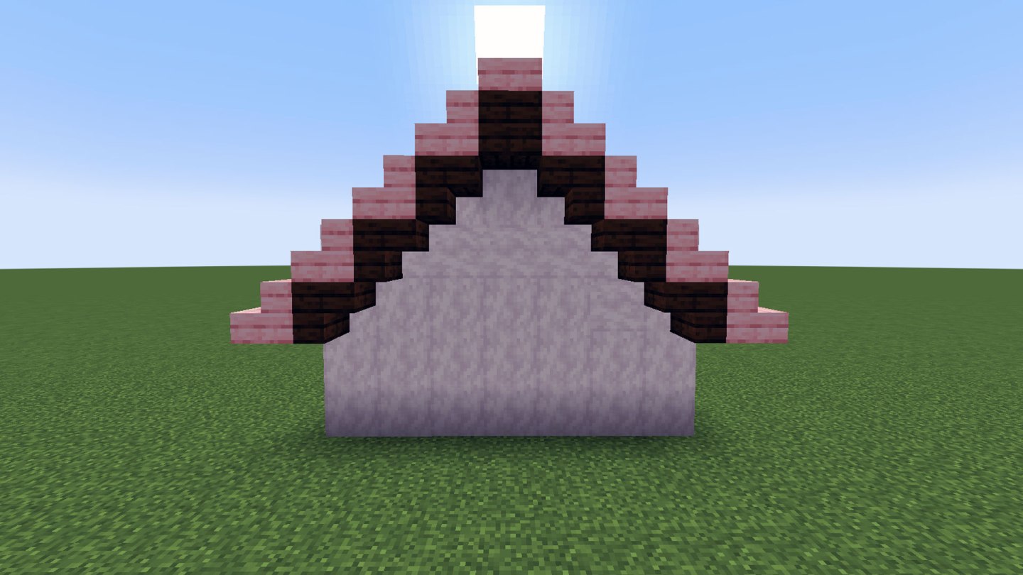 Minecraft Gable Roof Guide – ChromaGlitch