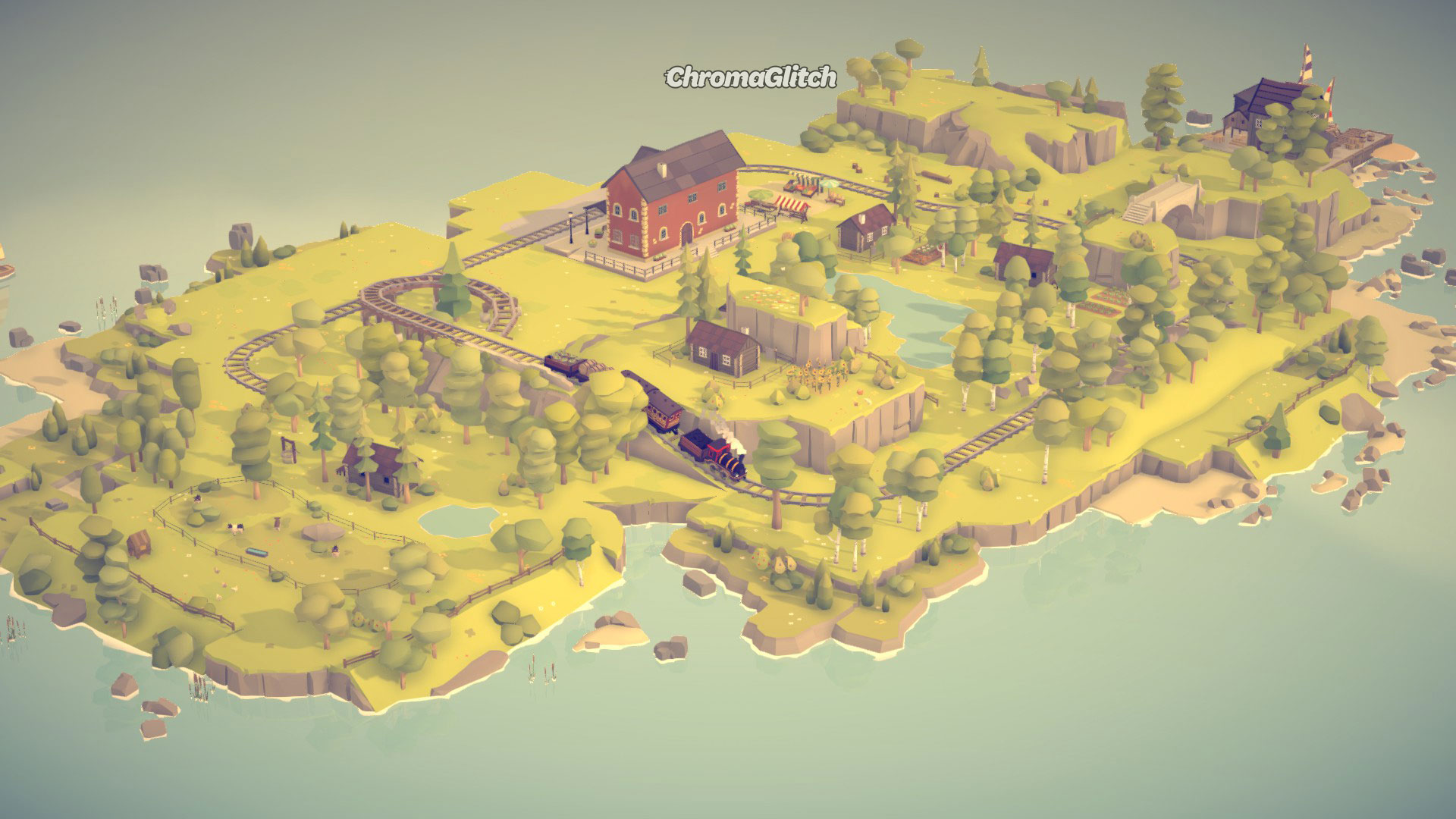 Islands & Trains Review – A TRAINquil & Cozy Sandbox Game – ChromaGlitch