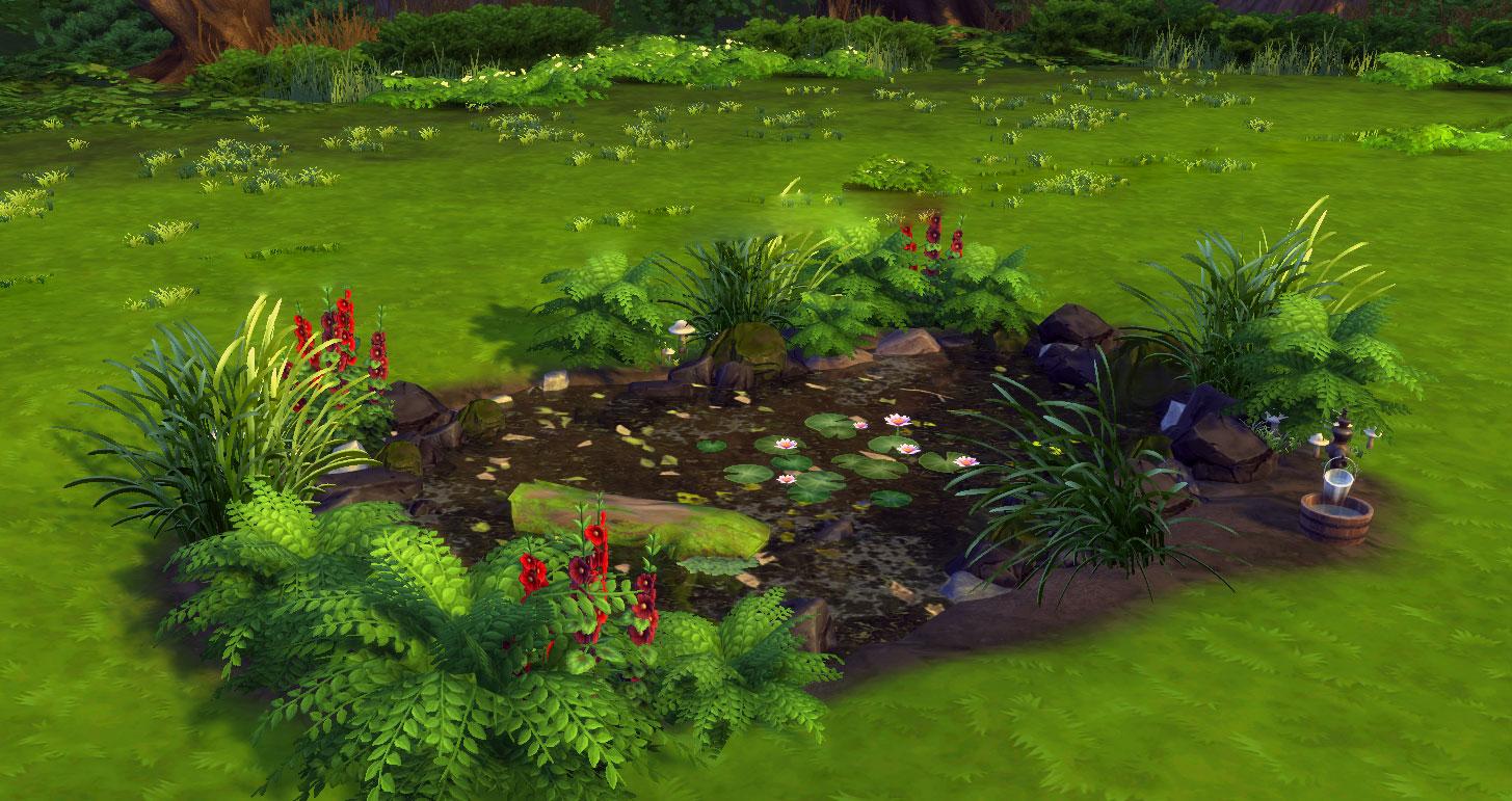 How to Make A Realistic Pond in The Sims 4 – ChromaGlitch